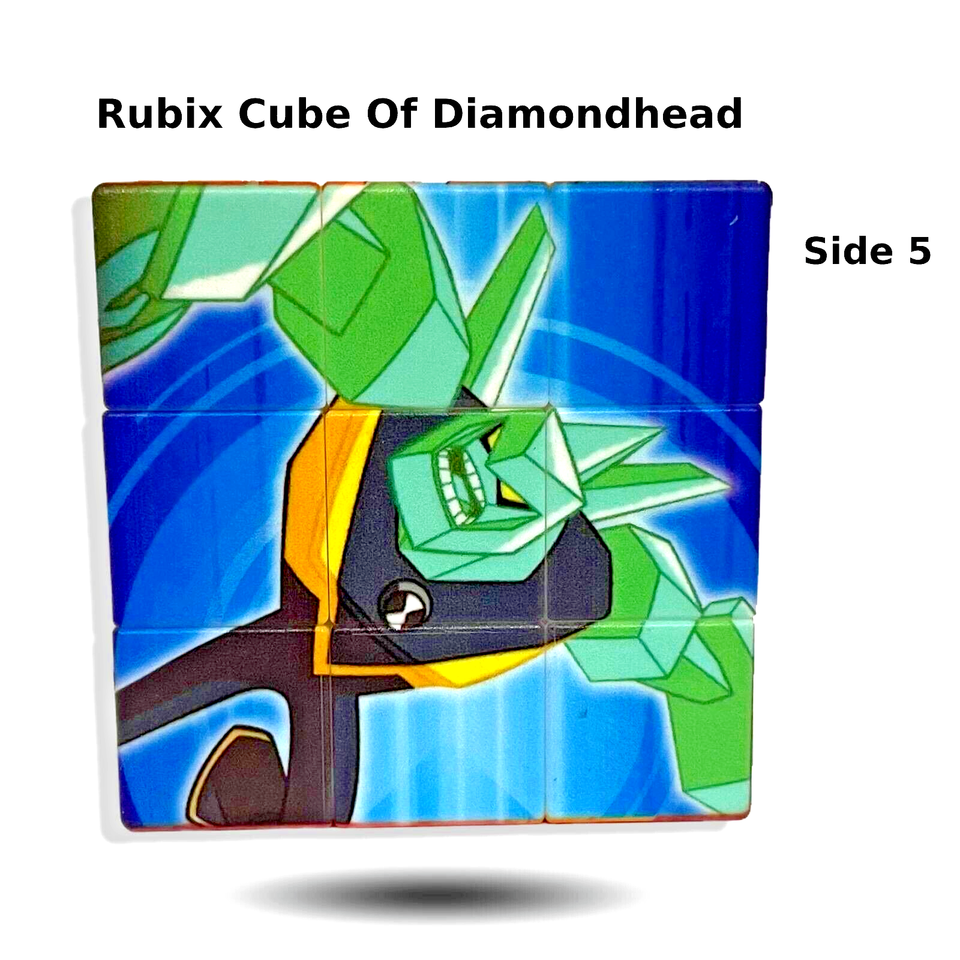 Ben 10 Rubix Anime Cartoon UV Printed Classic Rubik Fidget Toy Puzzle ...