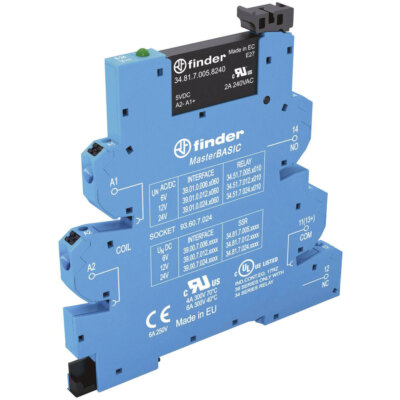 Finder 77.31.9.024.8050 SSR 30 A 480V AC Zero Crossing Montaggio Su Din ...