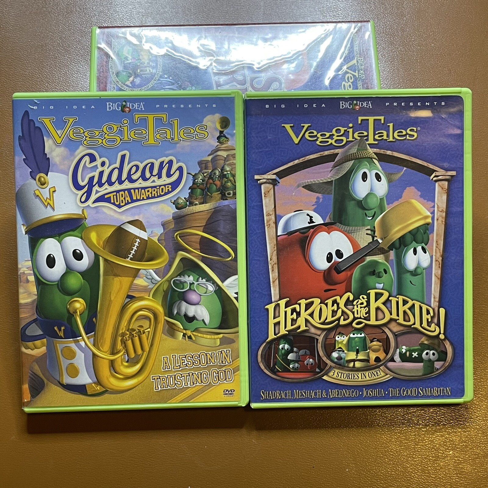 Veggie Tales DVD Set Lot of 5 Children Kids Bible Religious Preowned | eBay