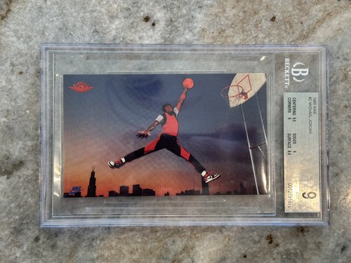 Michael Jordan 1985 Nike Promo Rookie Card BGS 9 | eBay