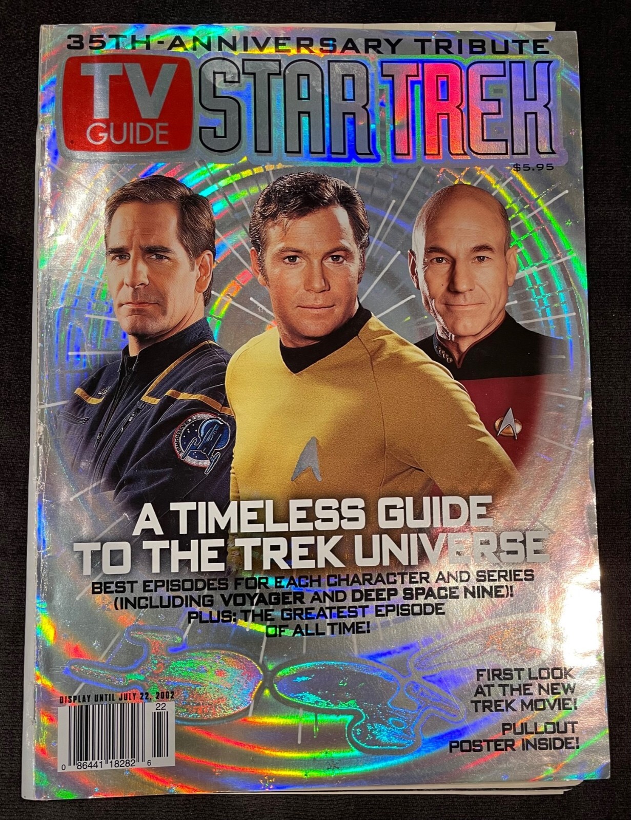 TV Guide Star Trek 35th Anniversary Tribute 086441182826 July 2002 ...