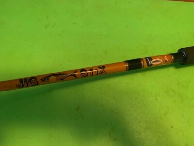 VINTAGE VARMAC JIG STIX 6 FOOT 6 INCH 20 TO 50 POUND CONVENTIONAL ...