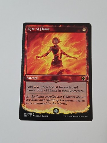 Rite of Flame (Chandra's Spellbook) x1 MTG ENGLISH Rare Check My Store ...