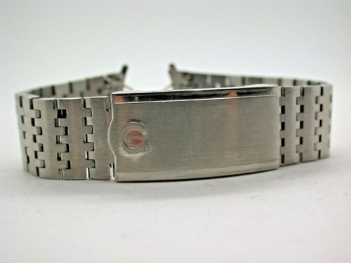 Vintage Omega 1193 Bracelet with 672 Curved End Pieces 160mm Long 18mm ...