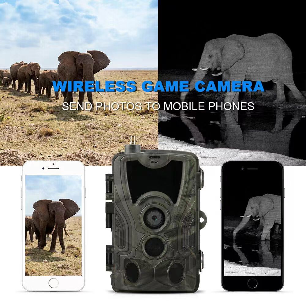 Security Hunting 4G Trail Camera APP Control Wireless Farm Cam 4K 30MP ...
