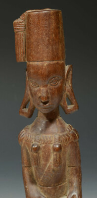 Africa African Kamba Askiri Wood Colonial Drummer Soldier Statue ca ...