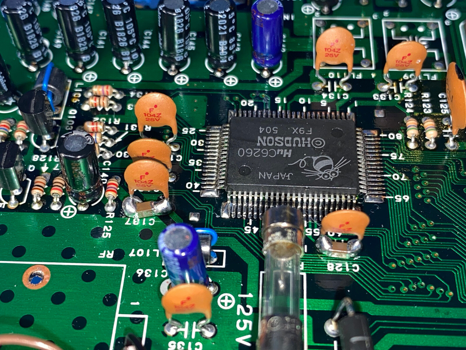 Ultimate NEC TurboGrafx 16 RGB THS7374 Console Service Full Recap ...