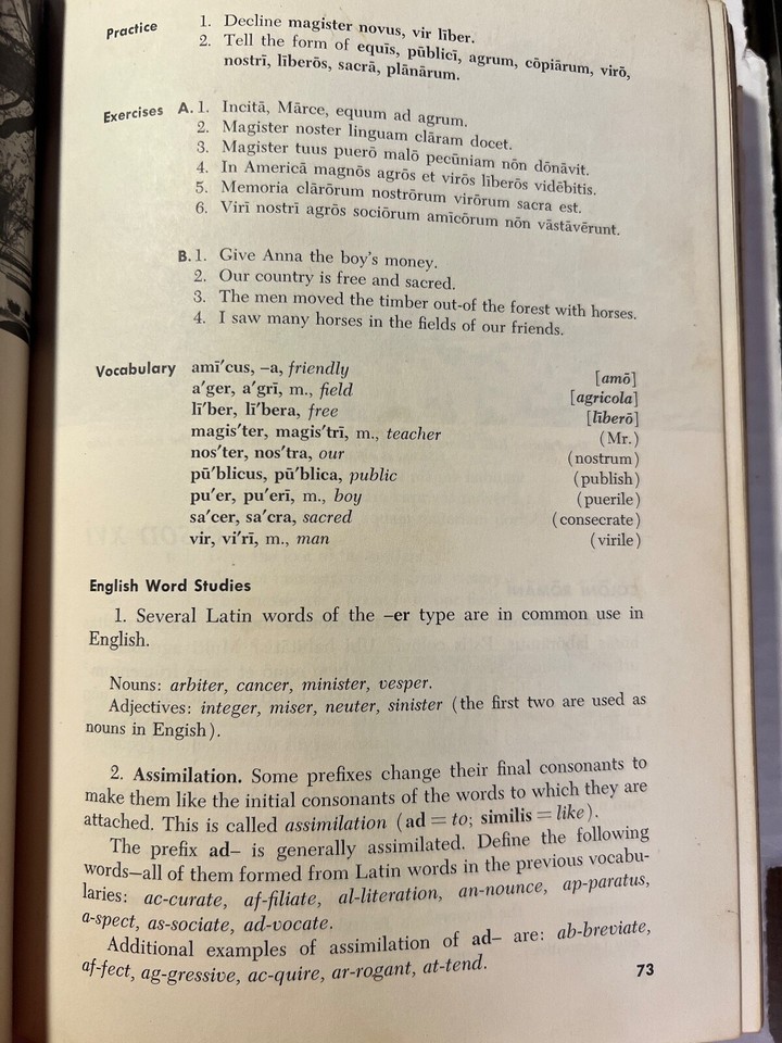 Latin for Americans First Book by B. L. Ullman (hardcover 1956) | eBay
