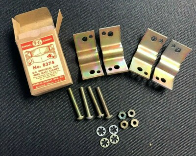 Vintage NOS GC #8374, Universal Guy Wire Mast Clamps, Fits Masts 3/4 ...