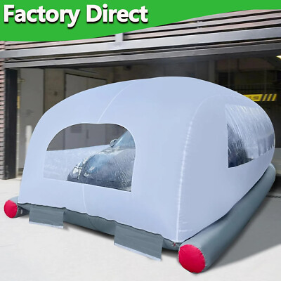 Inflatable Car Cover Portable Car Shield Car Showcase Garage Car Cover ...