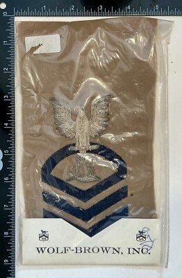 USN US Navy Commissary Steward Chief Petty Officer CPO BULLION Rate ...