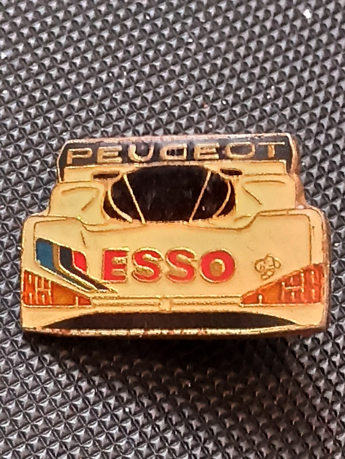 PINS PIN'S PIN BADGE PEUGEOT ESSO CAR PETROL CAR VINTAGE COLLECTION 🙂 ...