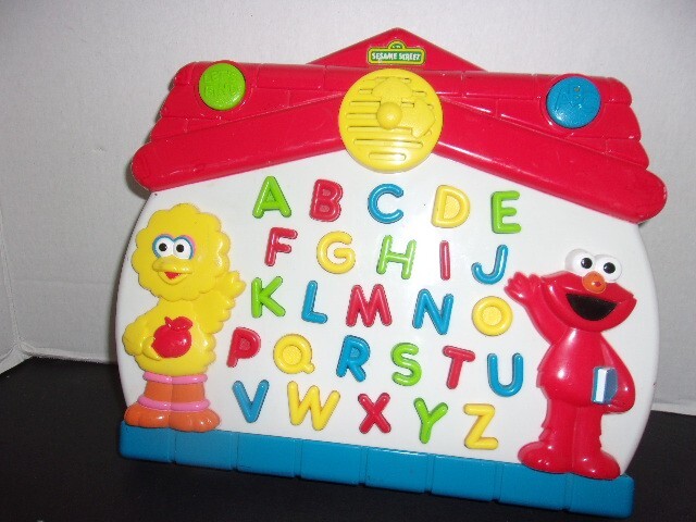 Tyco Sesame Street Electronic Alphabet Elmo Big Bird Interactive toy ...