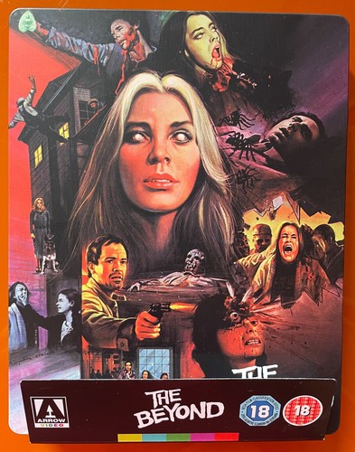 The Beyond Lucio Fulci Arrow steelbook Blu-ray+DVD OOP cult horror slip ...