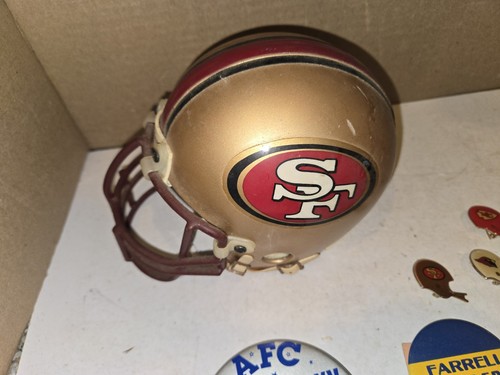 Vintage NFL Football Pins,49ers Mini Helmet,Yoyo,Super Bowl 15 XV Pin ...