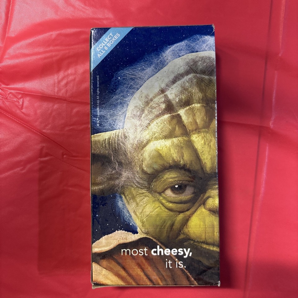 Yoda 2015 Star Wars Kraft Mac N' Cheese Full Collectible Box Unopened ...