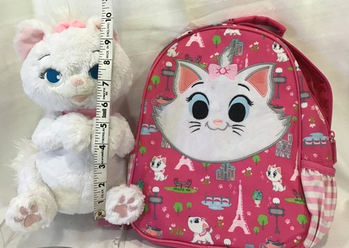 Disney Store Marie The Aristocats Kids Backpack + 10” Marie Aristocrats ...