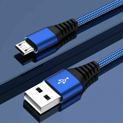 1M 2M 3M Long Micro USB Data Sync Charger Cable Lead For Samsung ...