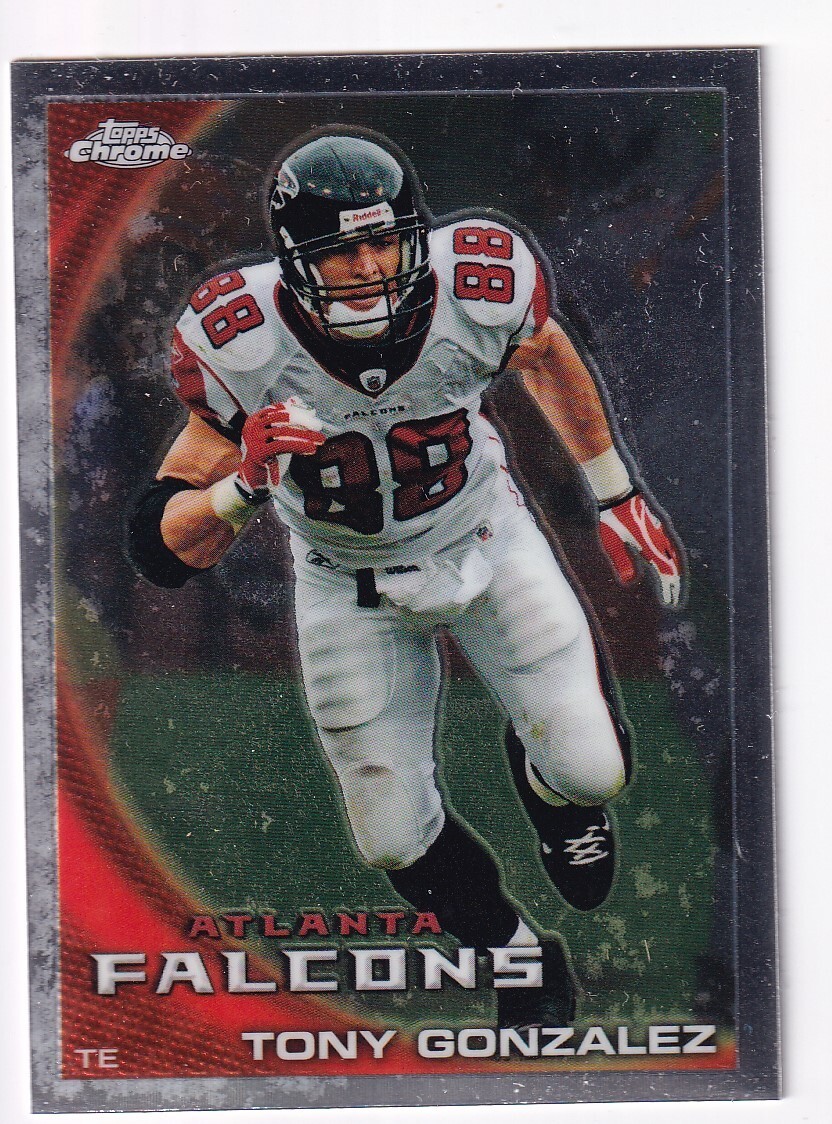 Tony Gonzalez 2010 Topps Chrome NFL Card #C24 | eBay