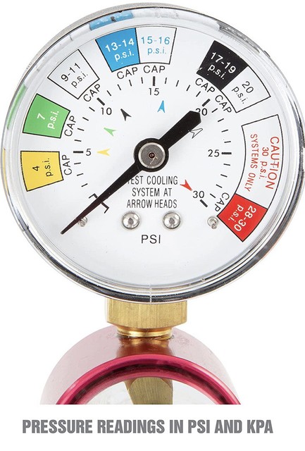 EverTough 67085 Radiator and Cap Test Kit Fits Most Domestic & Foreign ...