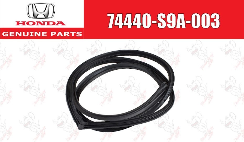 Honda Genuine CR-V Rear Trunk Lid Weatherstrip Seal 74440-S9A-003 OEM ...