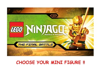 LEGO - Ninjago: The Final Battle - Mini Figure - CHOOSE YOUR MINI ...