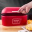 Tabletop Bread Bin Kitchen Food Loaf Storage Container Organiser Cover ...
