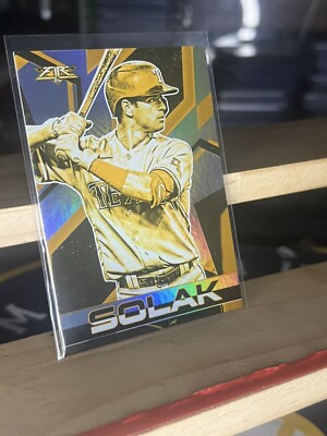 2021 Topps Fire - Gold Minted #169 Nick Solak | eBay