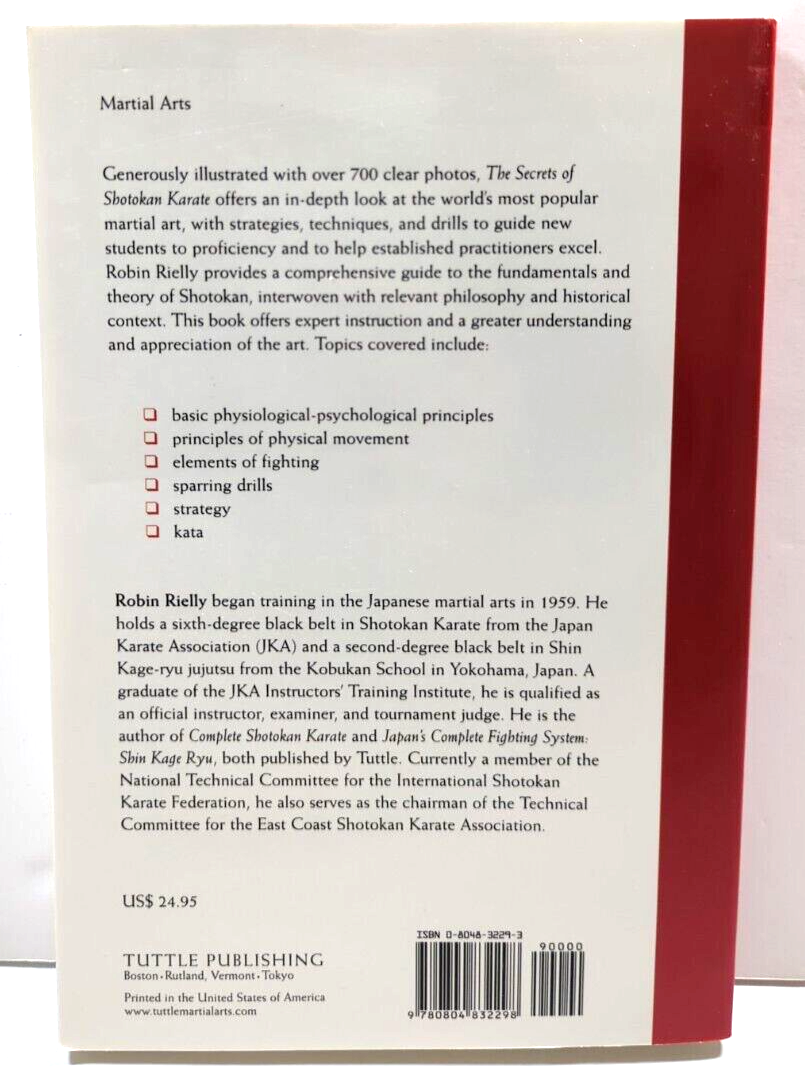 The Secrets Of Shotokan Karate Robin L Rielly Self Improvement ...