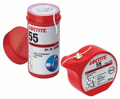 50/150m of Loctite 55 Pipe Sealing Thread Cord for Water and Gas Leak ...
