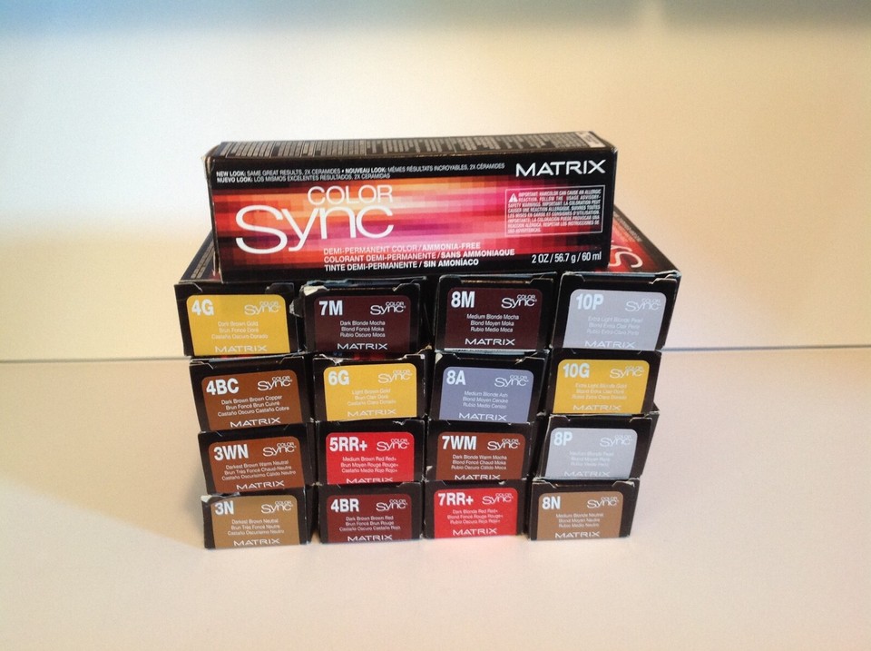 MATRIX COLOR Sync Demi-Permanent Color Ammonia Free 2oz- Choose any ...