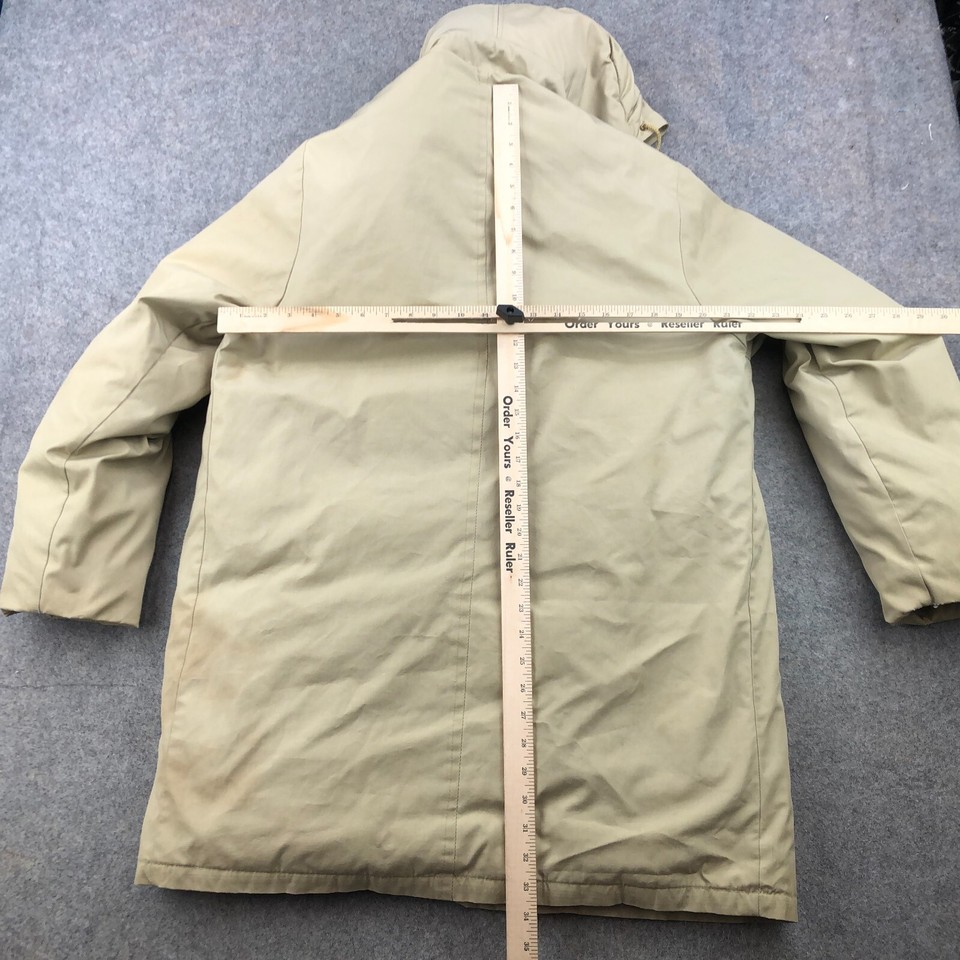 Vintage Eddie Bauer Jacket Men Medium Outdoors Parka Down Filled Faux ...