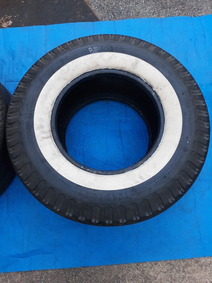 Firestone DRAGSTER 10.00-15 Cheater Slicks Pair | eBay