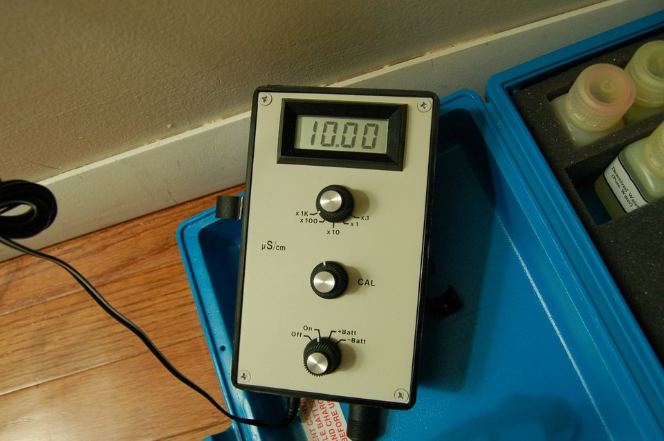 USED COLE PARMER 1500-32 CONDUCTIVITY TEST KIT 150032 working tester | eBay