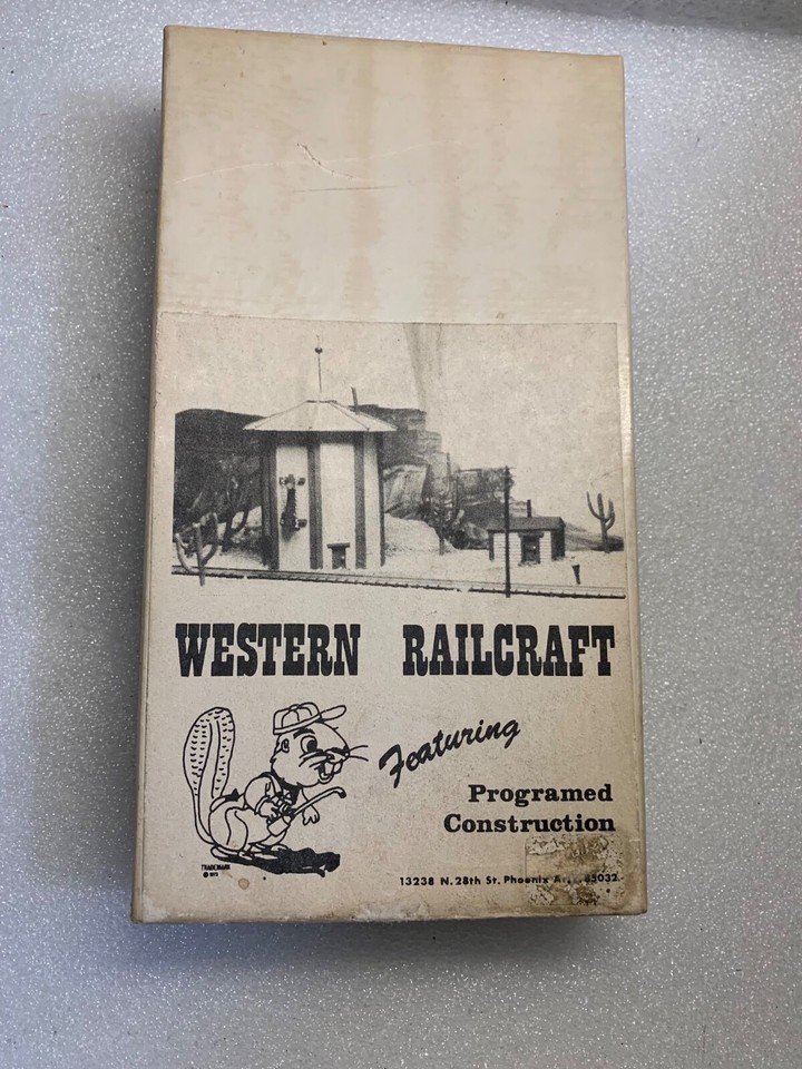 N-104 Western Railcraft Enclosed Water Tank Kit Vintage N Scale | eBay