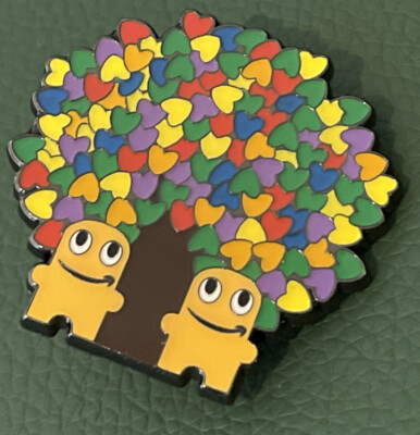 Pride Glamazon tree Amazon Peccy Employee Pin | eBay