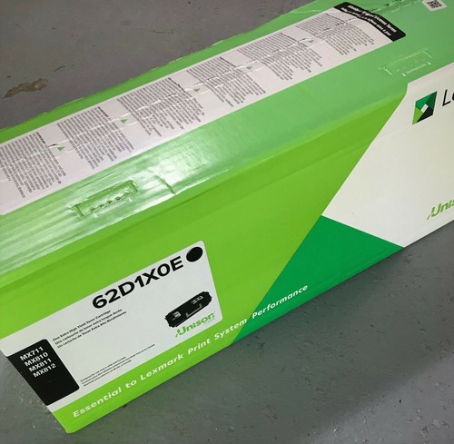 NEW SEALED GENUINE LEXMARK 62D1X0E 621X XTRA HI YIELD RETURN PGM TONER ...