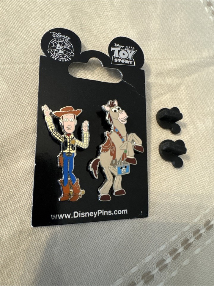 Disney Pin 73453 Woody and Bullseye Two Pin Set from Toy Story | eBay