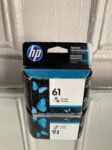 HP 61 Tricolor Inkjet Original Ink Cartridge Exp: Aug 2019 (CH562WN ...