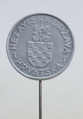 NDH Croatia HOS, coat of arms of the Independent State of Croatia ...