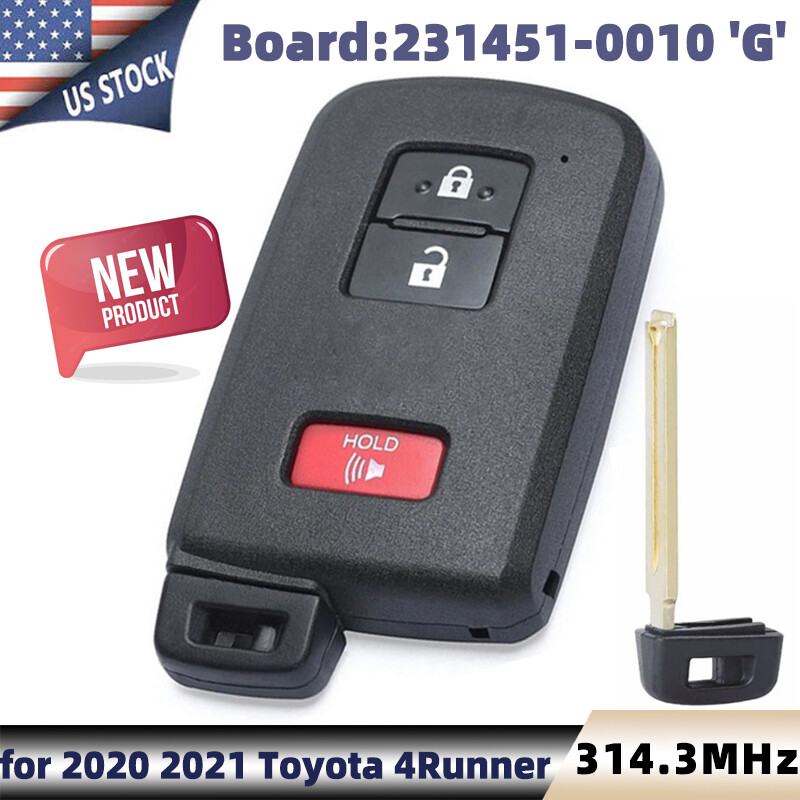 REMOTE SMART KEY FOB HYQ14FBB FOR 2020 2021 2022 TOYOTA 4RUNNER 89904 ...