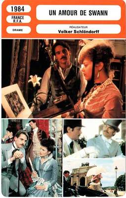 FICHE CINEMA : UN AMOUR DE SWANN Irons,Muti,Delon,Schlöndorff 1984 ...