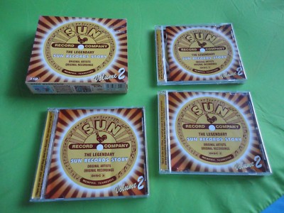 RARE 3 DISC BOXSET SUN RECORD CO.THE LEGENDARY SUN RECORDS STORY 1 -2 ...