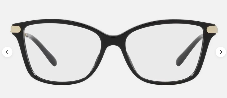 Michael Kors Eyeglasses MK4105BU 3005 Georgetown Black Optical Frame 54 ...