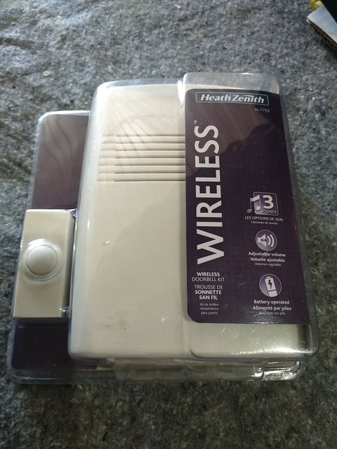 Chamberlain SL 6153 C Heath ZENITH Wireless Door Chime UPC 16963615304 ...