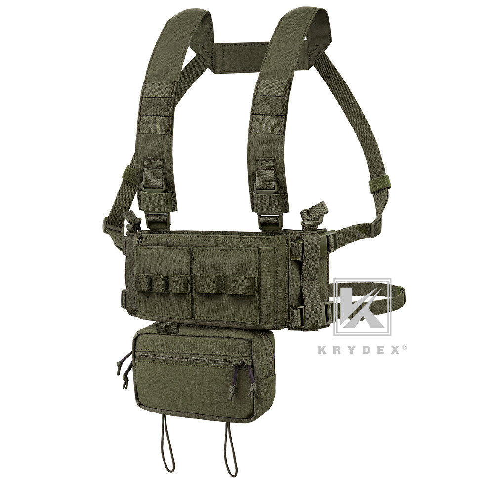 KRYDEX MK3 Micro Fight Chassis Chest Rig Modular Tactical Carrier with ...