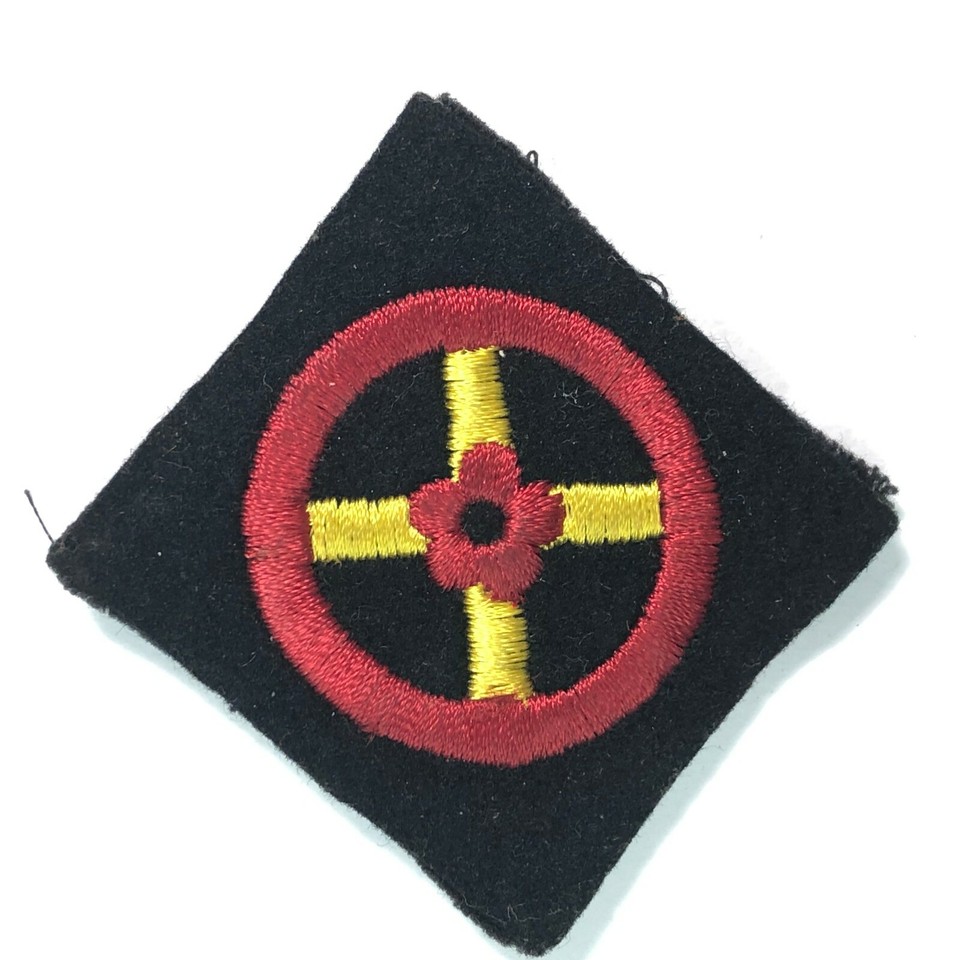 Post War British Army Western Command Cloth Badge Genuine 5 x 5 cm | eBay