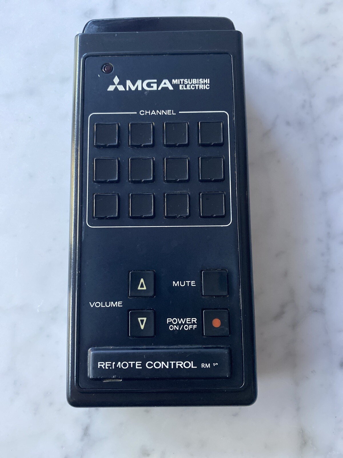 MGA Mitsubishi Electric TV Remote Control 1979 Vintage Still Works ...