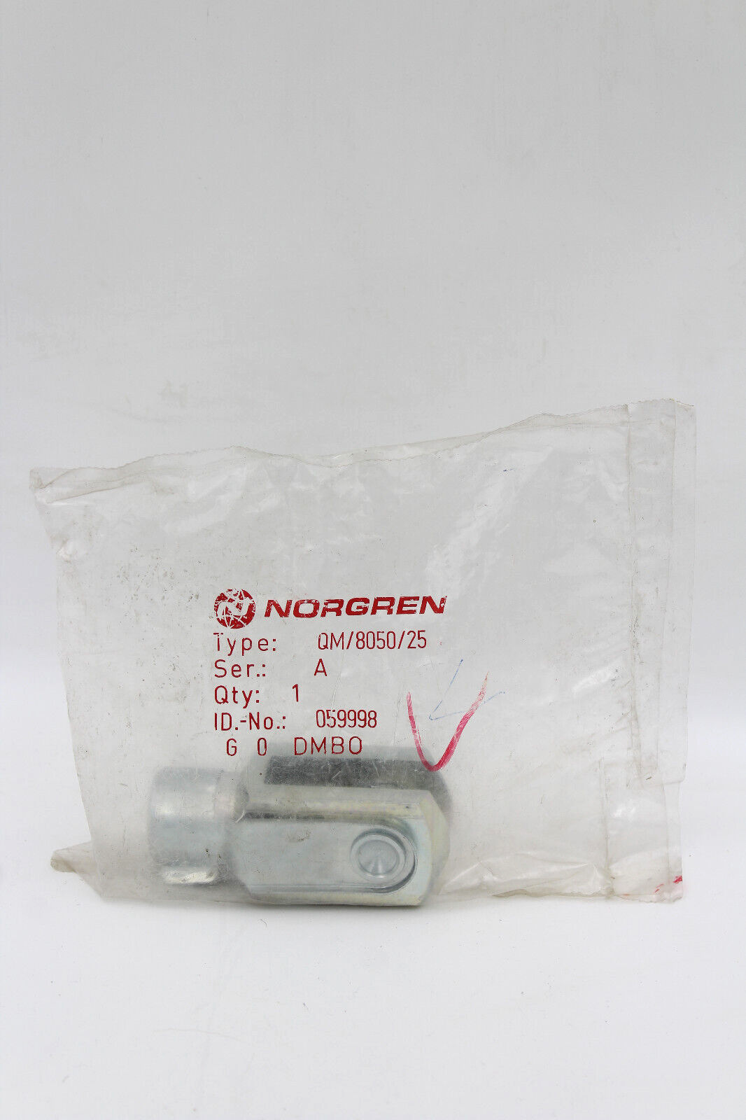 Norgren QM/8050/25 Piston Rod Clevis Mounting 50mm/63mm 059998 for sale ...