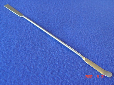 Steel Spatula: 7" , double ended | eBay